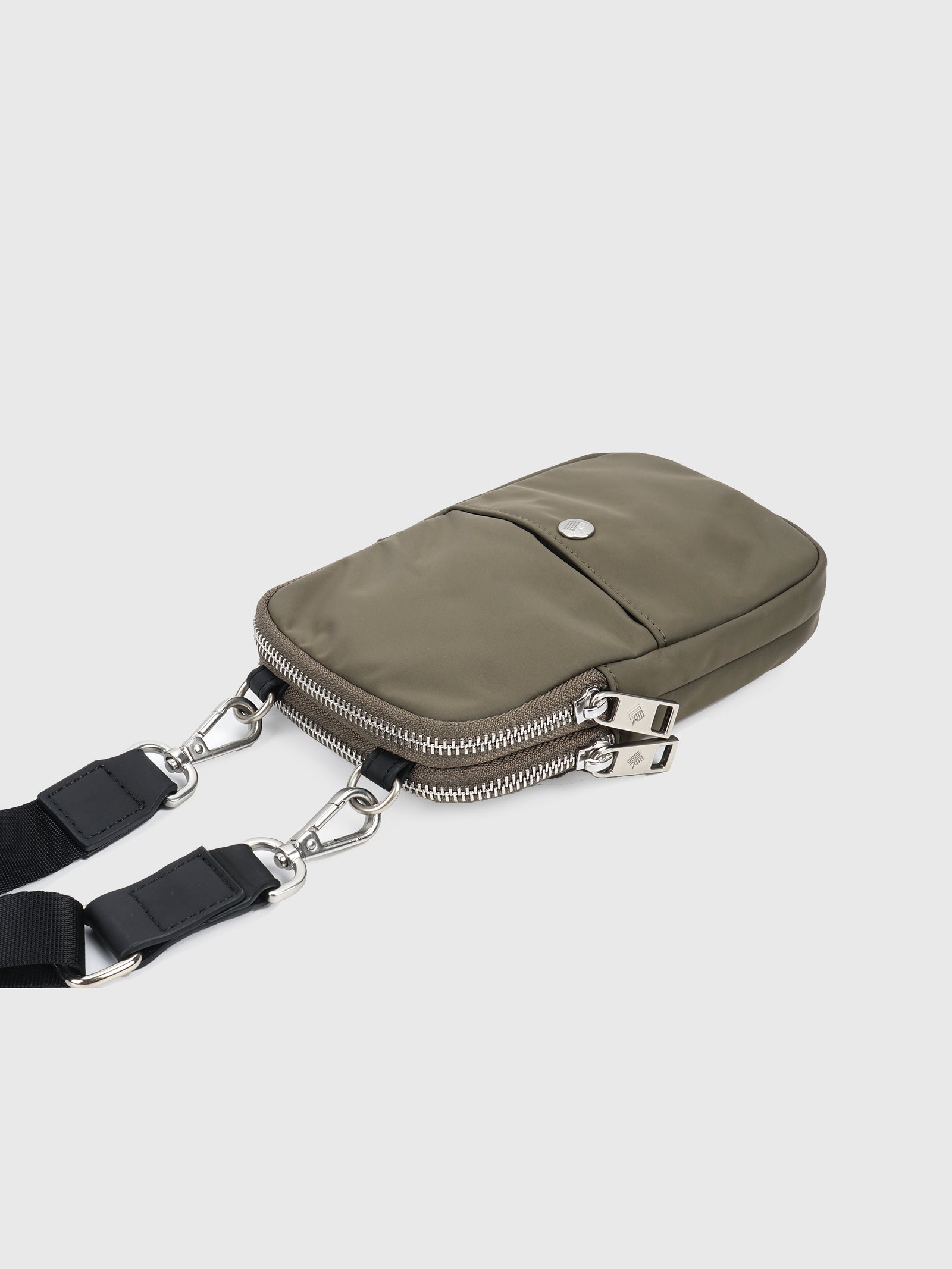Double-Phone Bag - Green Clay | Crossbody | Bags | trigram