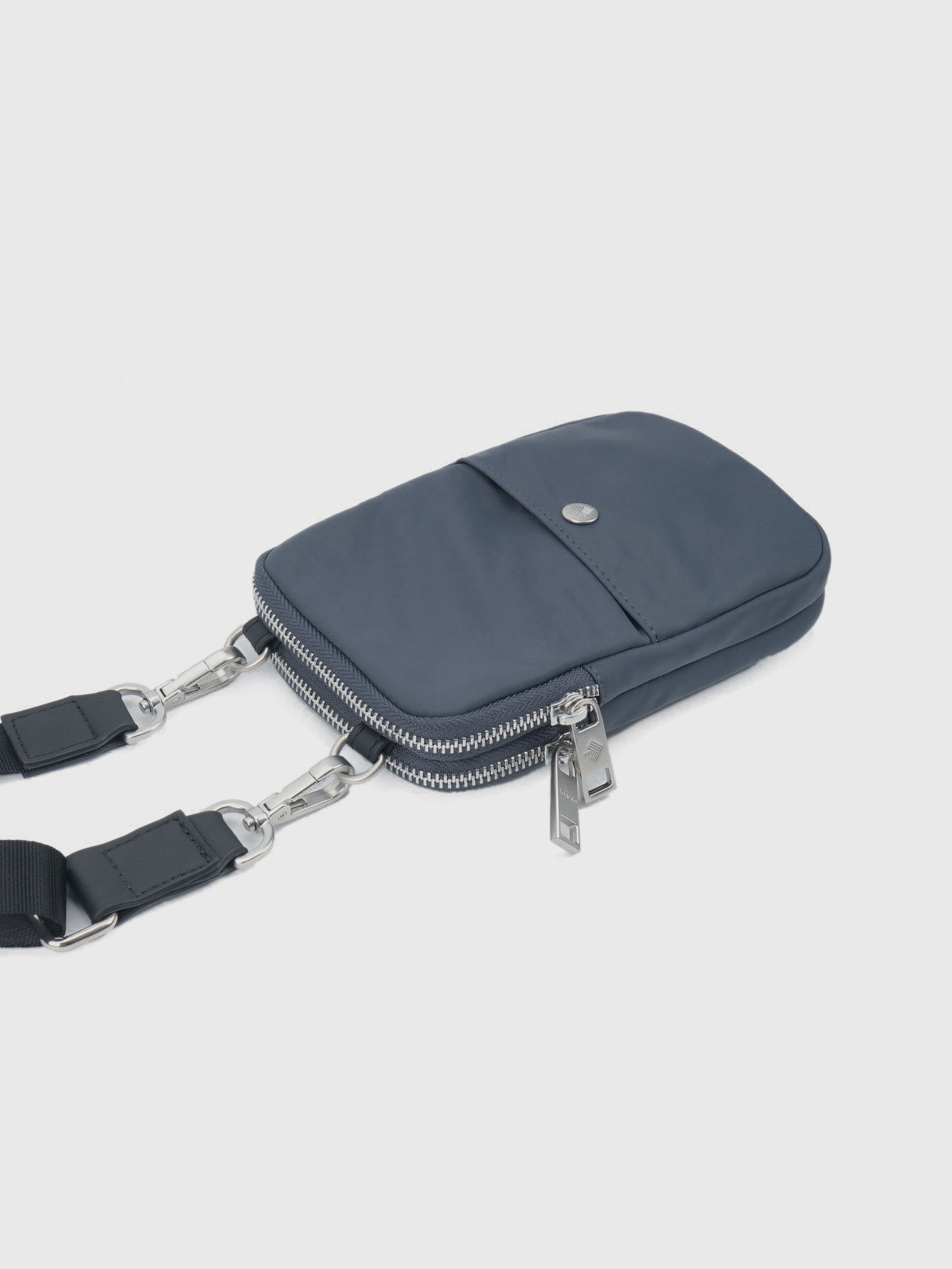 Double-Phone Bag - Lake Blue | Crossbody | Bags | trigram